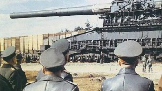 800mm! 二战德国 古斯塔夫列车炮【剪辑模式】