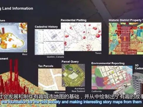 全球用户将ArcGIS应用于各行各业---中英对照字幕