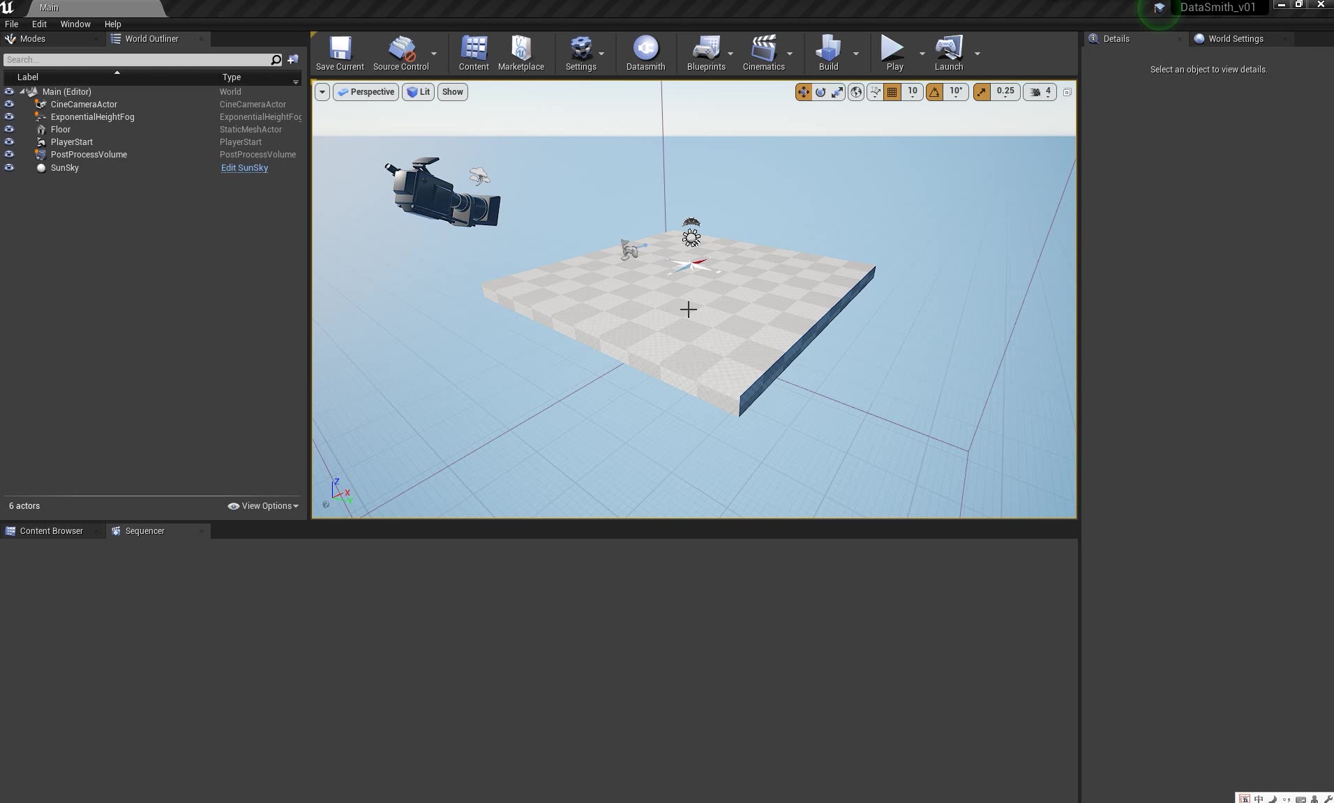 第六课 UE4导入3d Max资产