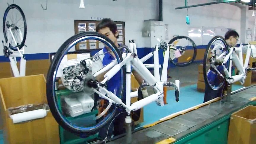 卖得死贵捷安特山地车是如何制造的,带你走进生产工厂看看