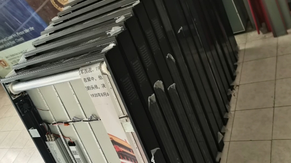 #工厂实拍#滚动灯箱#铝合金箱体外壳#SPDE42A卷图系统