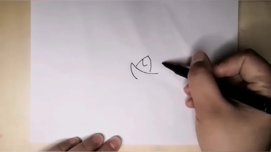 月季花简笔画教程,简单好学,快拿起画笔画起来吧