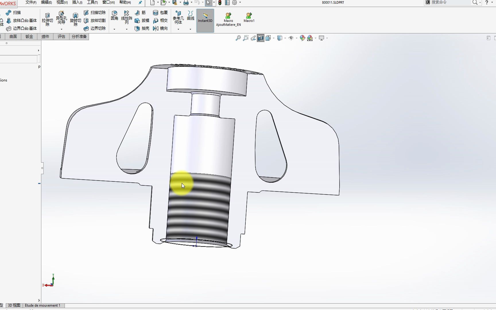 Solidworks画螺纹的几种方法