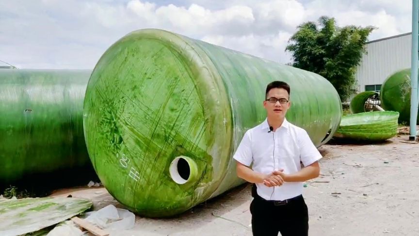玻璃钢化粪池的介绍,宏量玻璃钢化粪池给你们说说