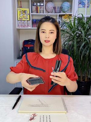 墨囊的安装方式你学会了吗#学习用品 #钢笔 #笔