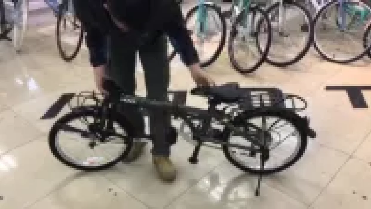 捷克单车-捷安特折叠车折叠视频.mp4