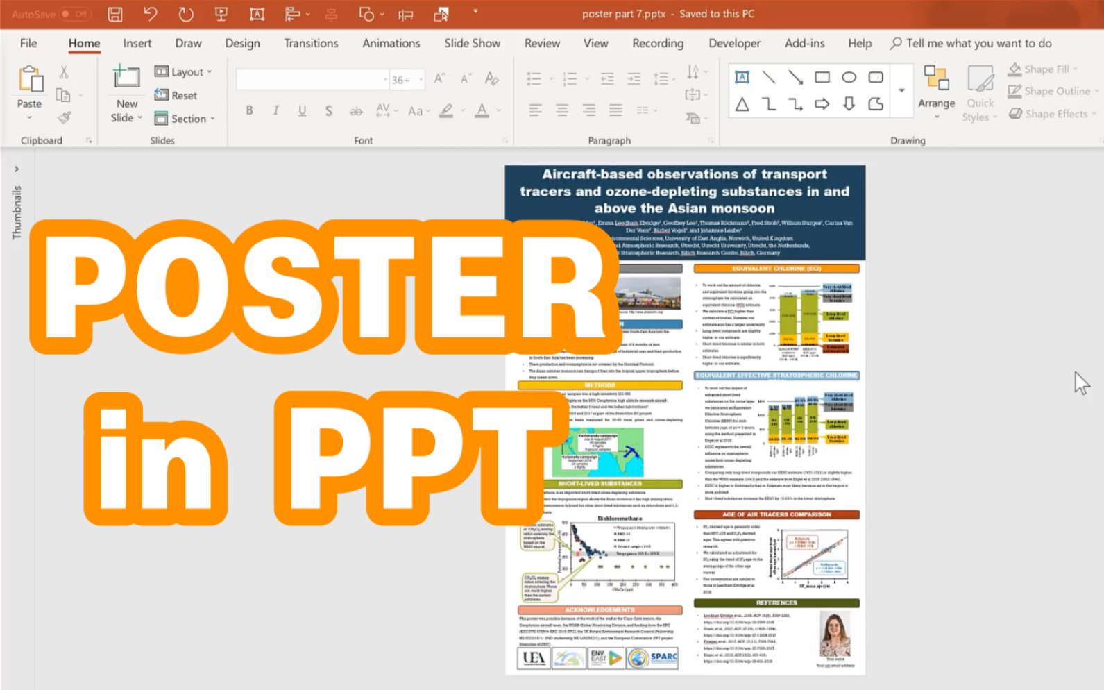 186w播放_Powerpoint制作学术海报全流程_用ppt制作学术会议poster...