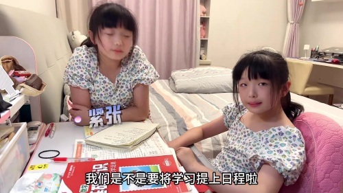 开学倒计时,双胞胎分享剩余假期计划,如何应对六年级数学?