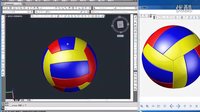 cad三维建模- CAD三维排球