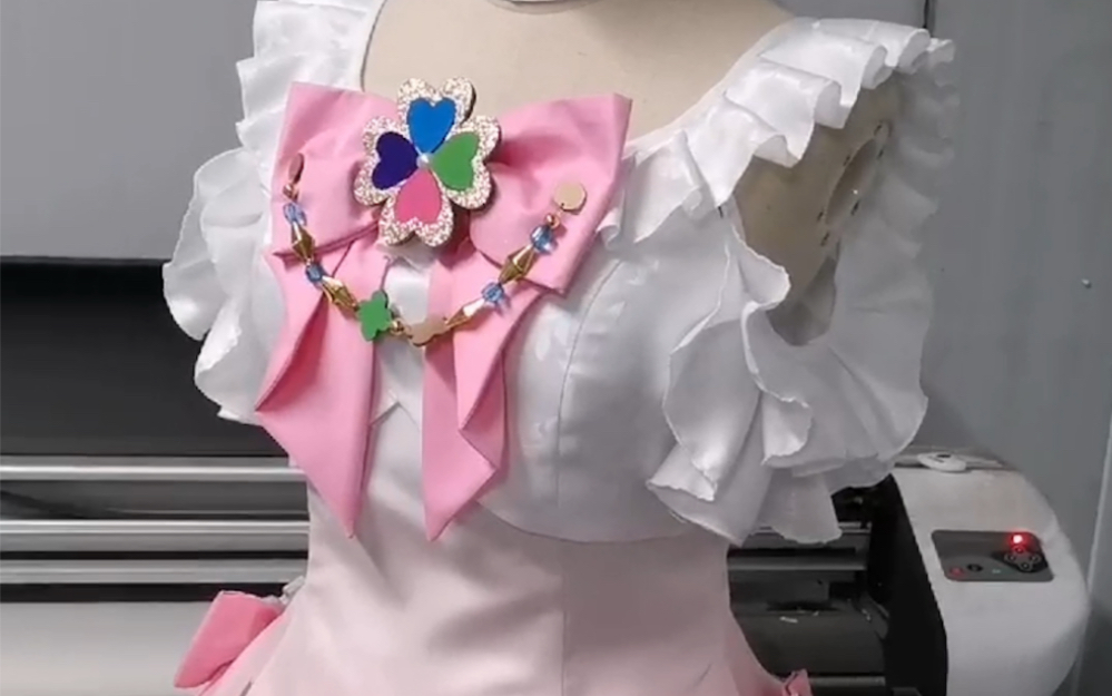 王者荣耀瑶时之祈愿COS服制作全过程
