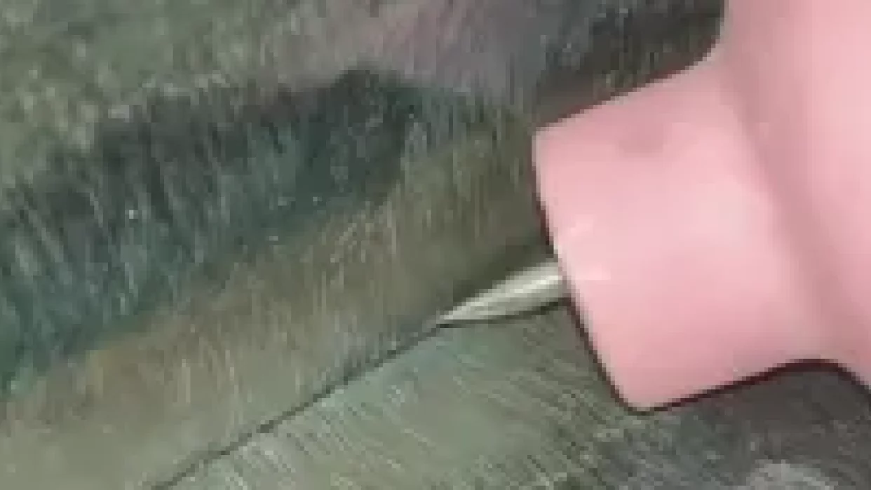 我们厂里唯一的八级焊工,现场演示钨针使用方法,非常实用