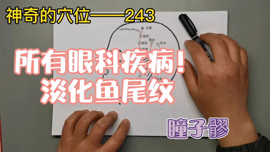 神奇的穴位——瞳子髎几乎可以治疗所有眼科疾病,可淡化鱼尾纹。