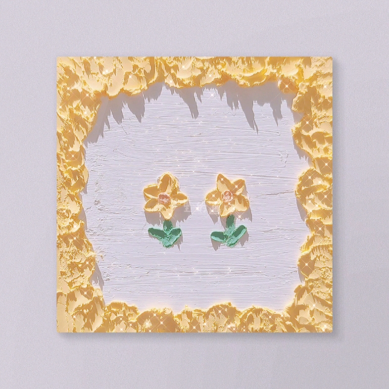 三分钟超简单油画棒小画