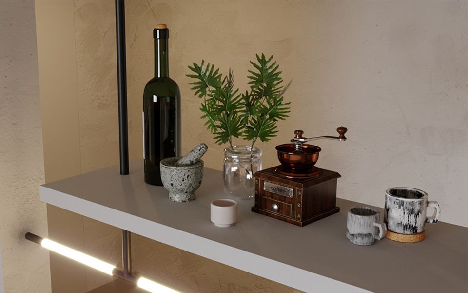 Corona渲染中的光晕与眩光