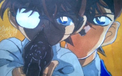 名侦探柯南 马克笔手绘 (希望能火!)