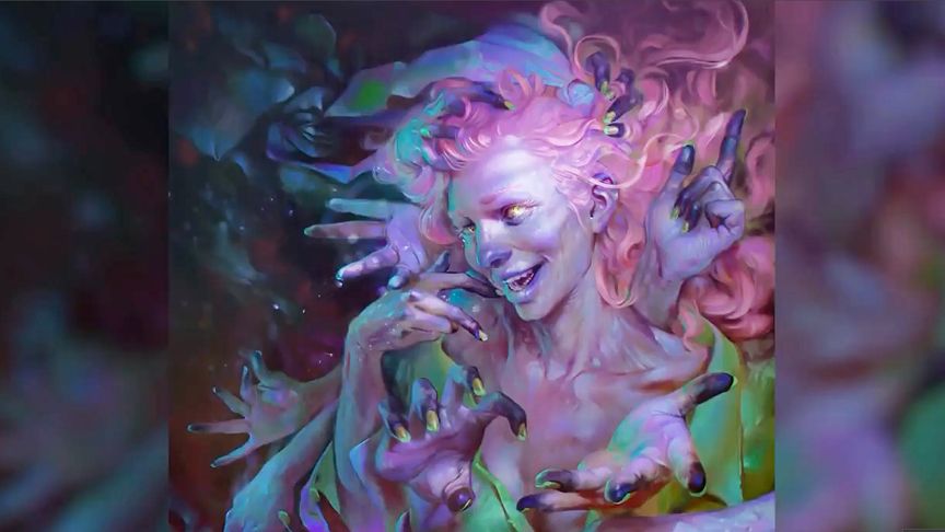 PS大神绘画过程,用ps就做手绘,超级厉害