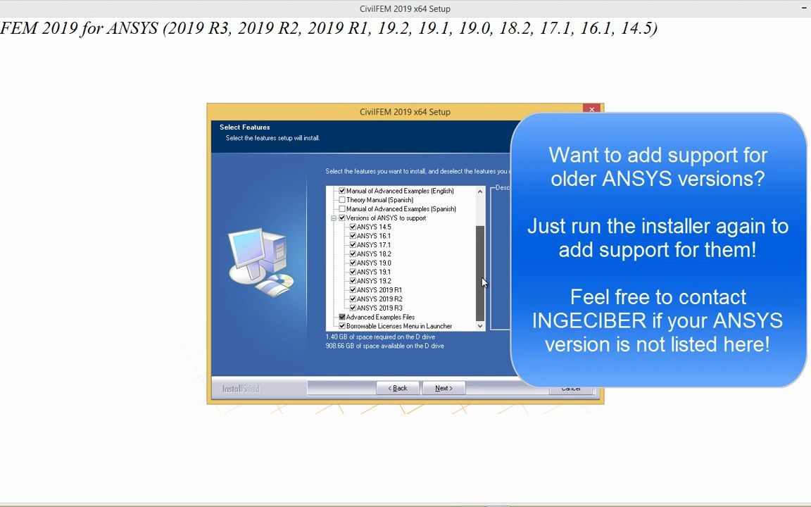 CivilFEM 2019 for ANSYS安装教程