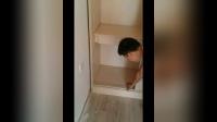 衣柜门安装视频