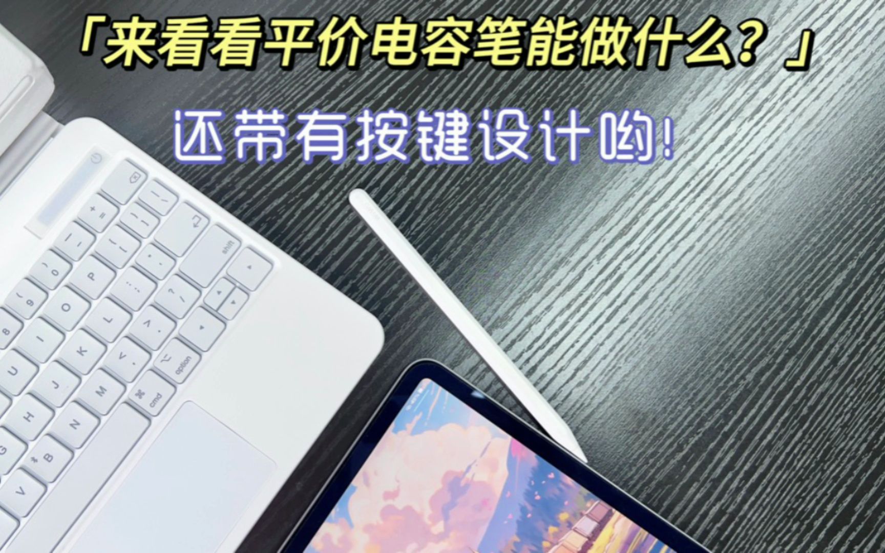 来看看iPad平价电容笔到底能做什么?