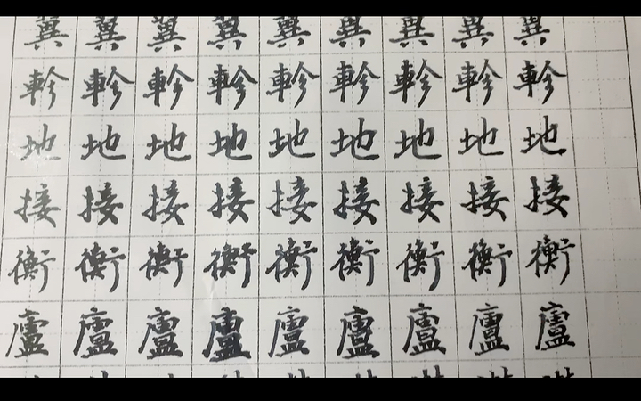 最右边一列是最近写的
