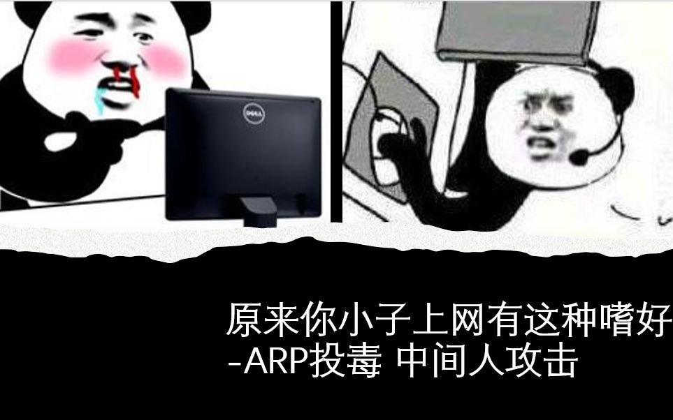 原来你小子上网有这种嗜好 ARP投毒+中间人攻击