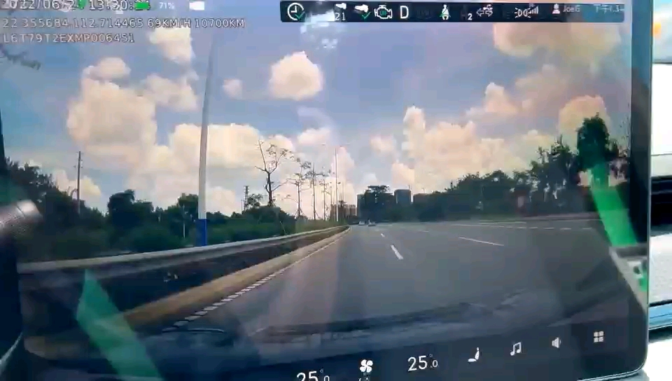 极氪001的AEB主动刹车实战效果