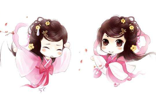 q版古装人物设计 人物照片ps成q版萌照 q版人物姿势大全 q版人物生成...