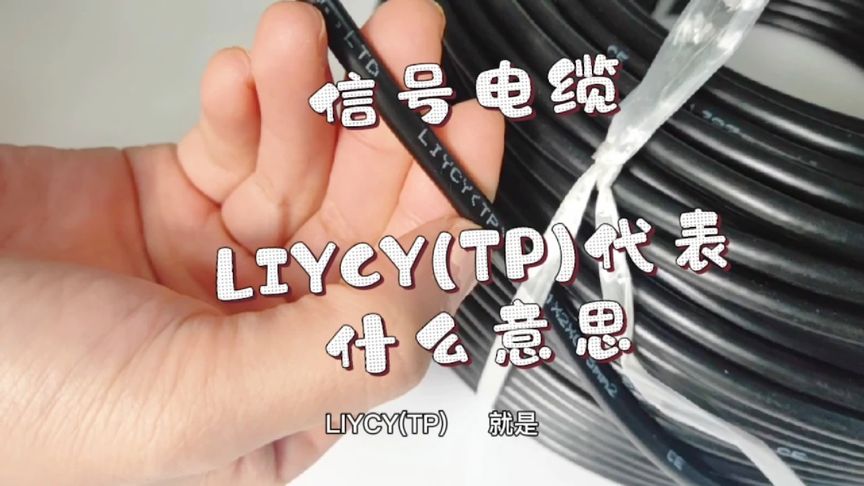 信号传输电缆LIYCY(TP)中字母代表的意思,你知道吗?
