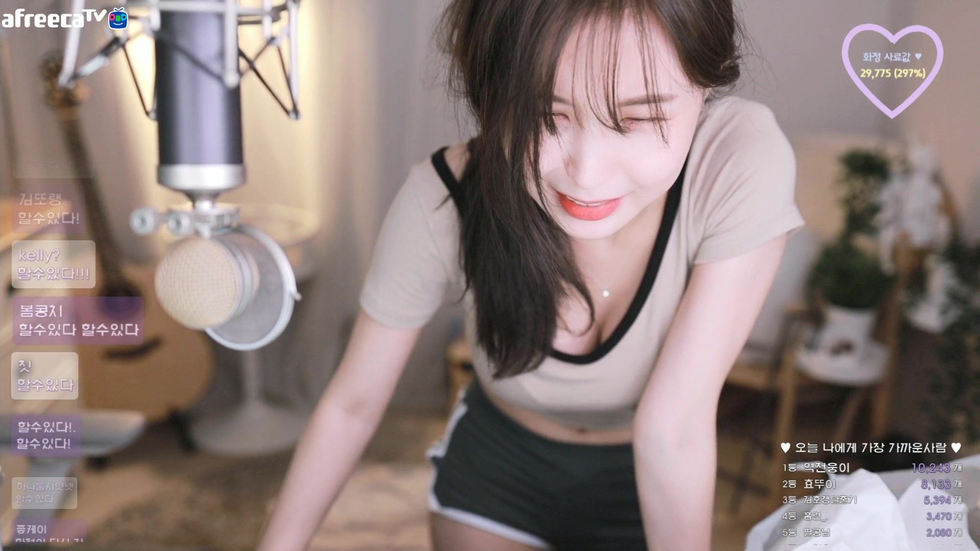 afreeca韩国女主播花井直播加特林857开火车剪辑(有删减)31