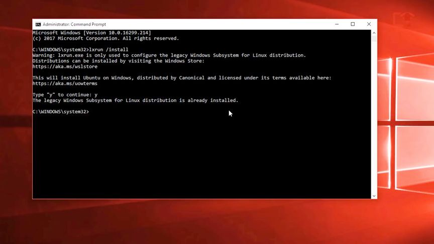 教正确在Windows10中安Kali Linux!