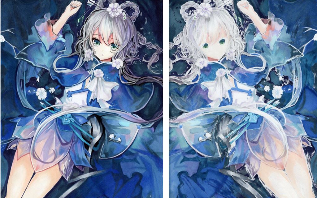 【马克笔手绘】天依美如画