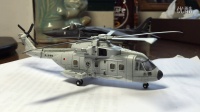 模玩评测 果子狸-.- eh101莫林 直升机模型 ftoys 1:144