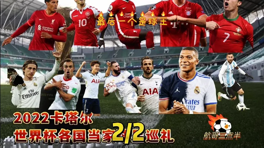 2022年卡塔尔世界杯世界各国当家球星。32强全部!