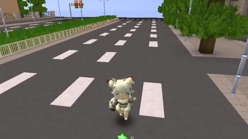 迷你世界城市生活的地图。