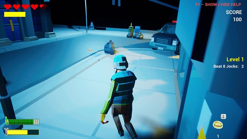 《醉汉格斗模拟器》01:喝多了在大街上看见谁就揍谁