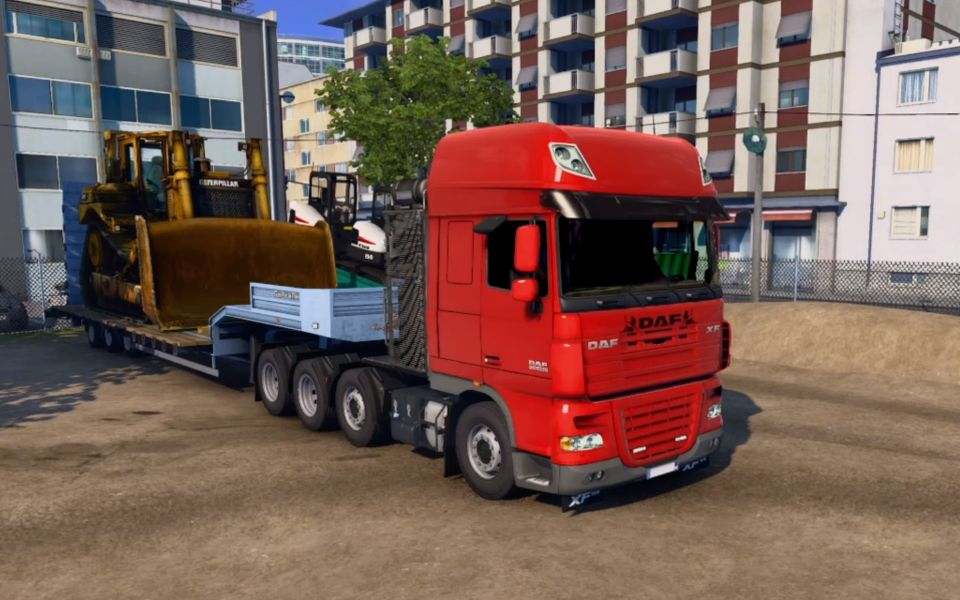 欧卡2Mod:舒米大佬重做达夫 XF105 DAF XF 105 Reworked v3.4 ...