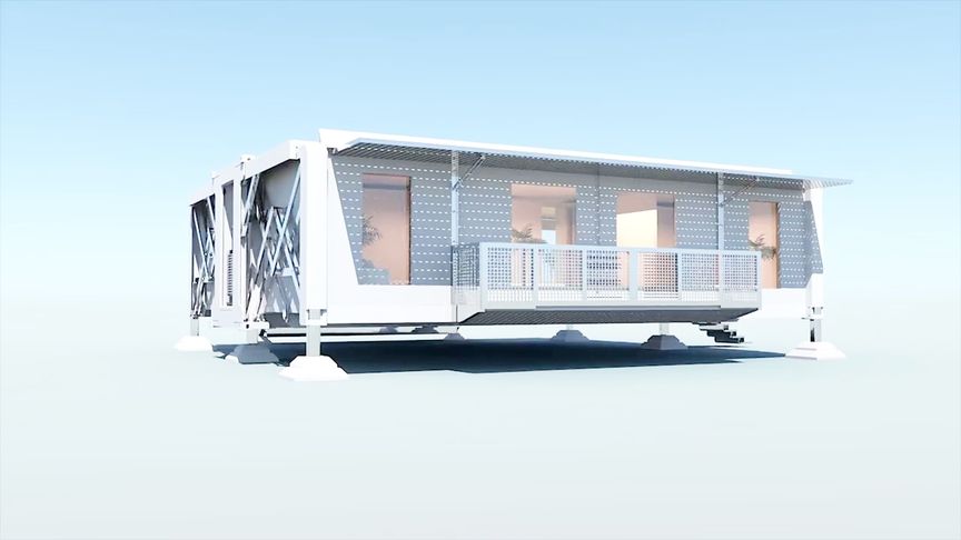 世界上首款能移动的房子,80万一个小型别墅,这效果可还行?