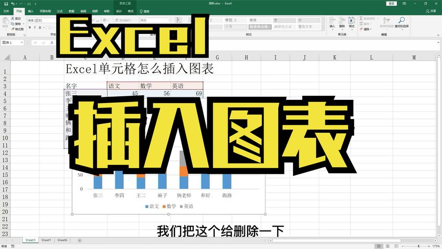 Excel单元格中怎么插入图表,方便快捷教你一键搞定哦