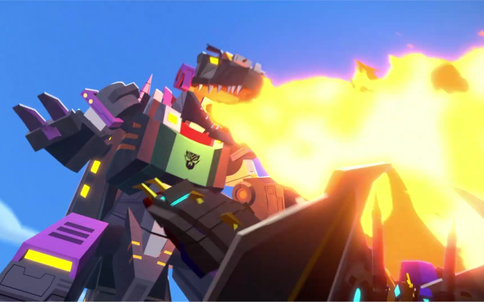 ...第四季官方预告片:机器恐龙,龙焱王,铁甲龙登场 [动画片 赛博坦传奇 / ...