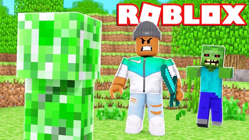 小飞象解说 Roblox我的世界小游戏 我的身体消失了?