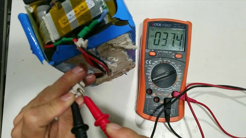 锂电池故障,检测出这样的症状一定是保护板坏了,千万不要再充电