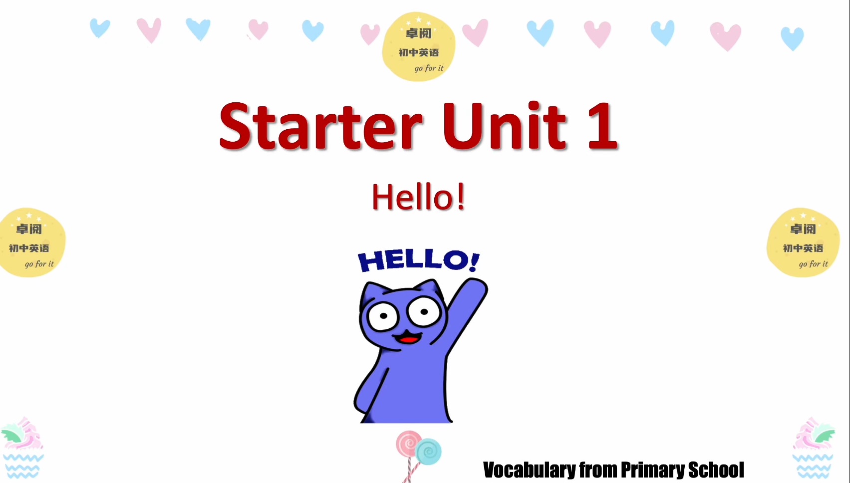 【预习神器】2024秋人教新版英语七上单词跟读-starter unit 1 Hello!(...