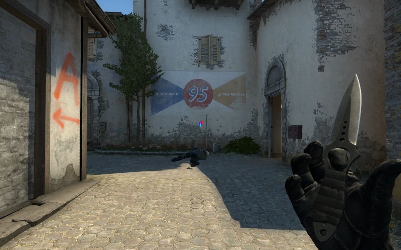 60FPS csgo骷髅匕首的切刀动作和检视效果 02