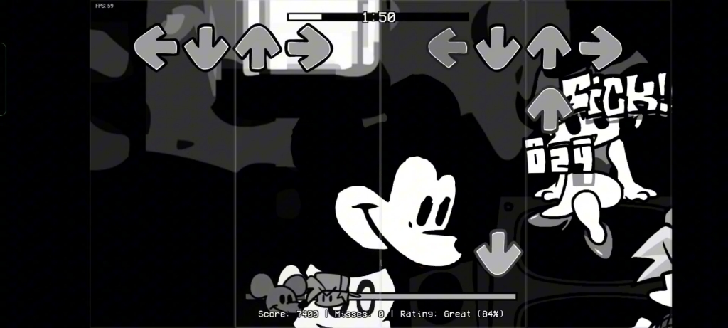 周五夜放克米老鼠模组困难模式(有点恐怖但不高)