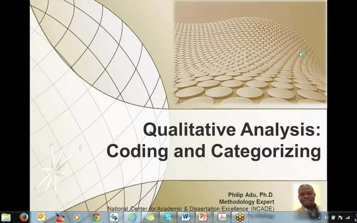 ...Analysis Coding and Categorizing Data 质性分析-数据的编码与分类