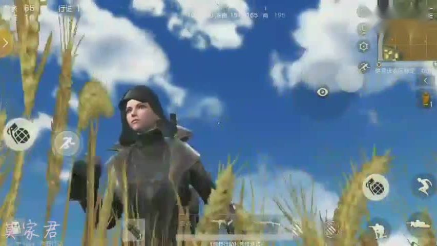 荒野行动,女角色穿上这大衣,像职业杀手帅呆了