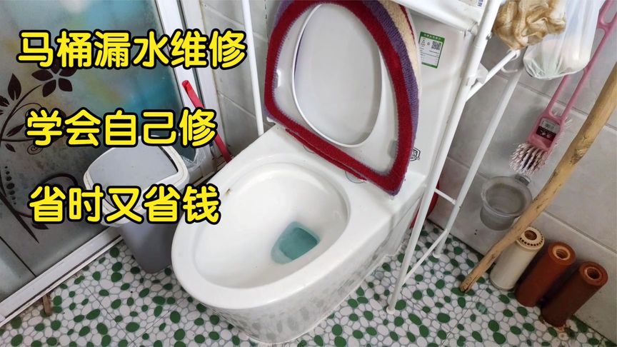 坐便马桶漏水的原因都在这个视频里,学会自己修省时又省钱