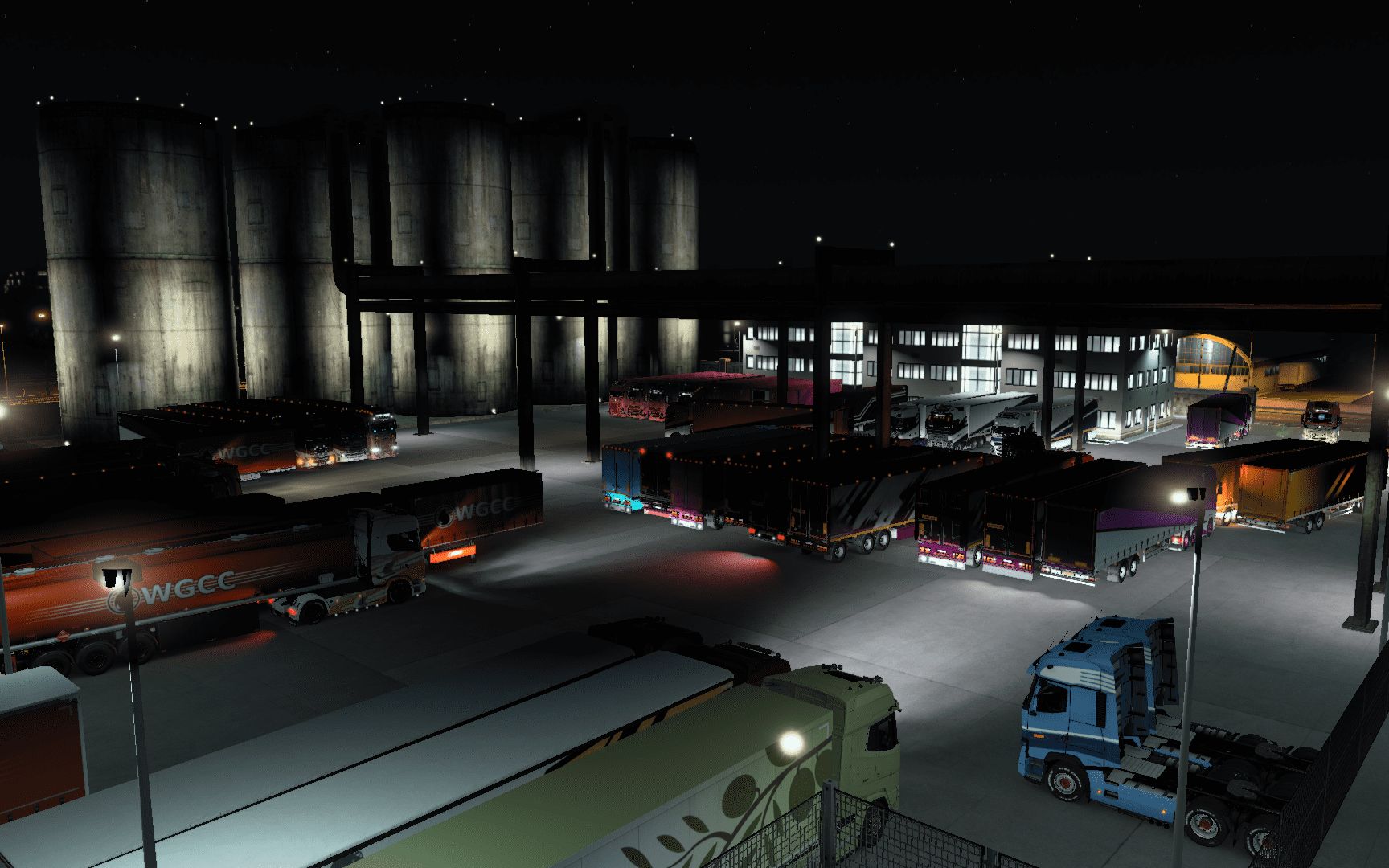 欧洲卡车模拟2 - Cancer Awareness 2021(2021 癌症的意识)车 Cam - ...