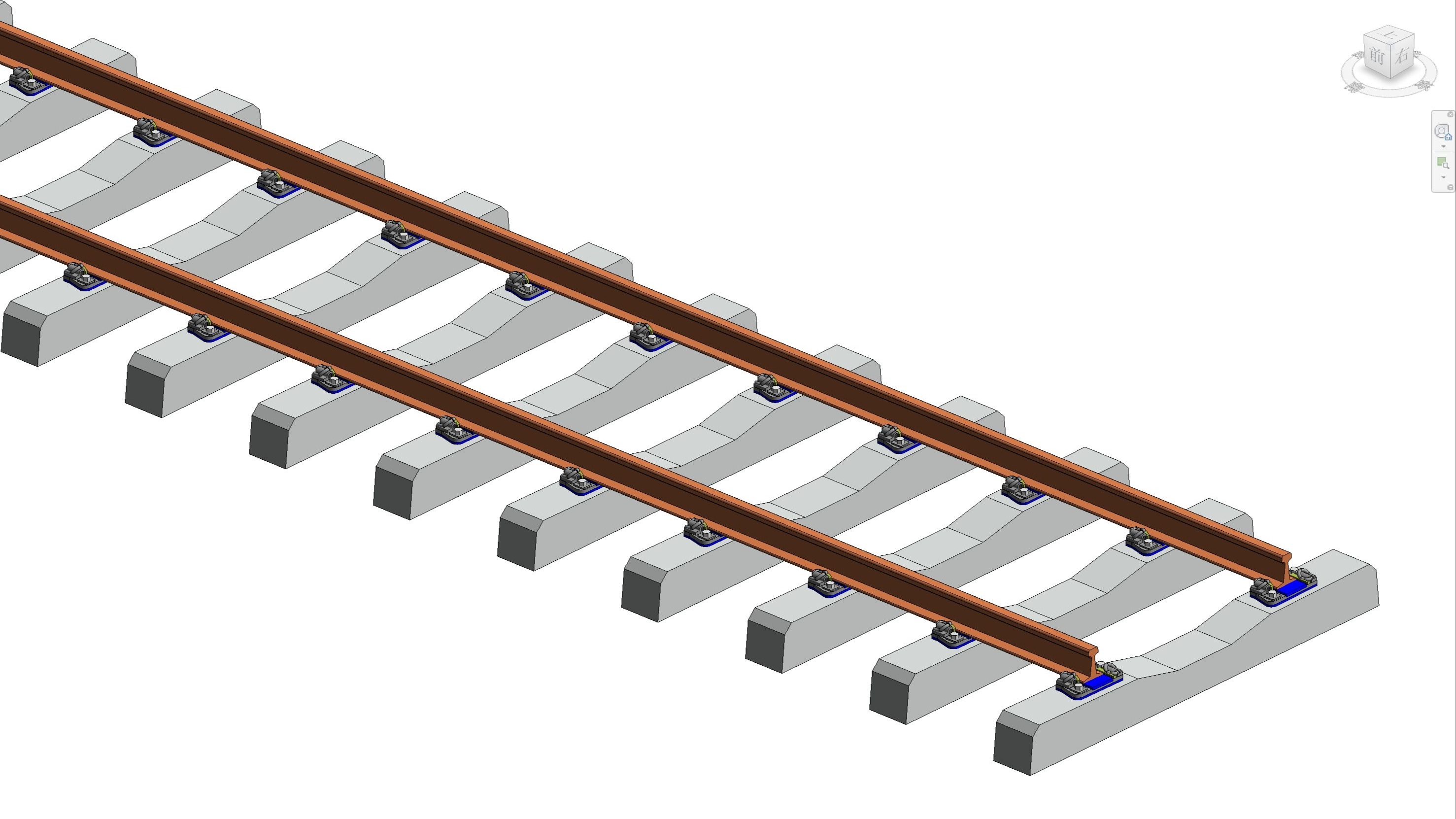 01-REVIT利用栏杆快速绘制轨道
