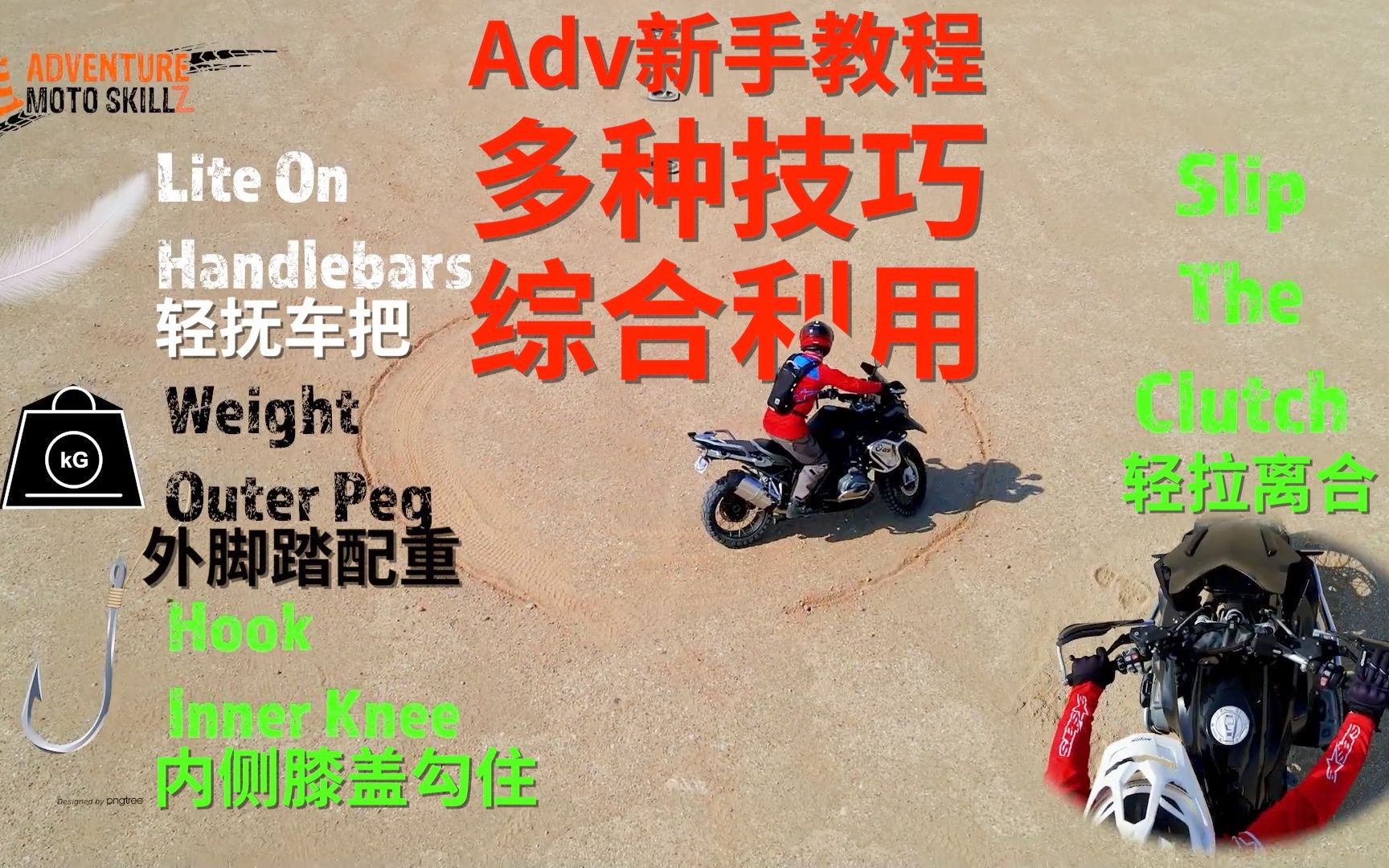 新手教程:adv越野摩托车应对复杂路面技能综合练习